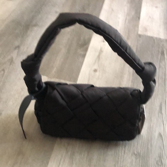 Jason Wu | Bags | Jason Wu Dylan Woven Black Puffy Nylon Shoulder Bag ...